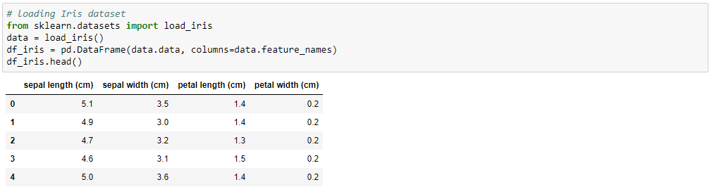 ARTML API Explanation- Iris dataset